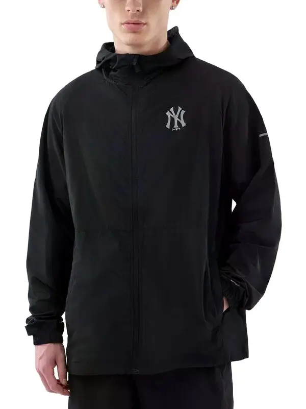 New Era New York Yankees Mlb Core Plus Windbreaker - Black