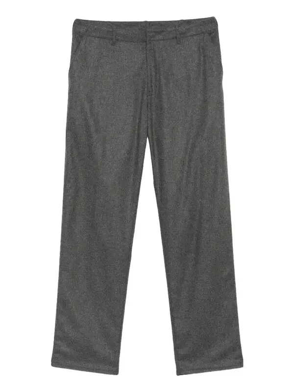 Etro Tailored Pressed-crease Trousers - Grey