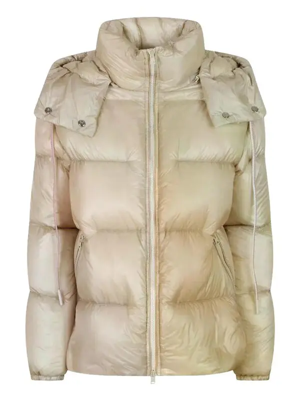Herno Hooded Quilted Jacket - Neutrals