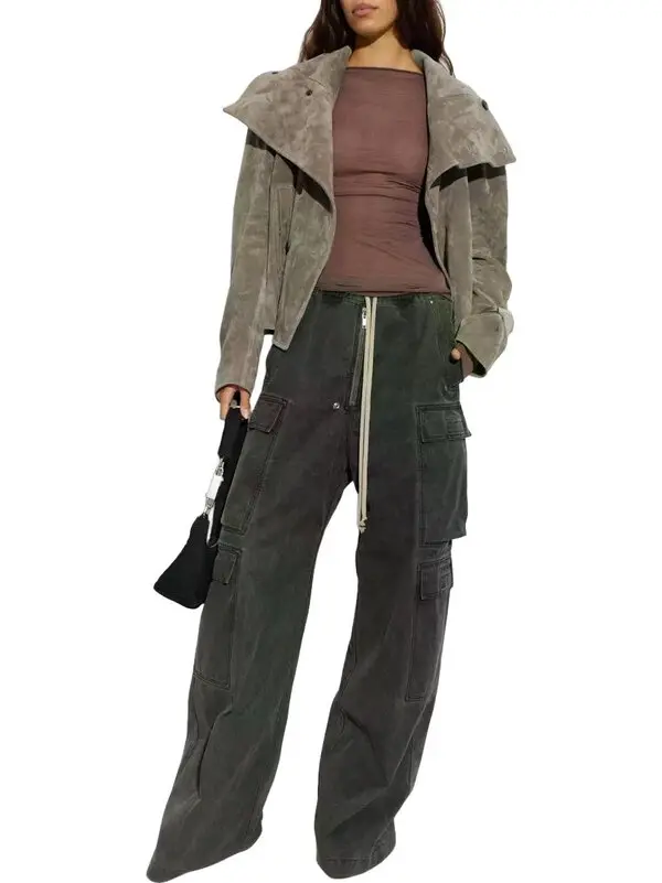Rick Owens Wide-leg Cargo Pants - Grey