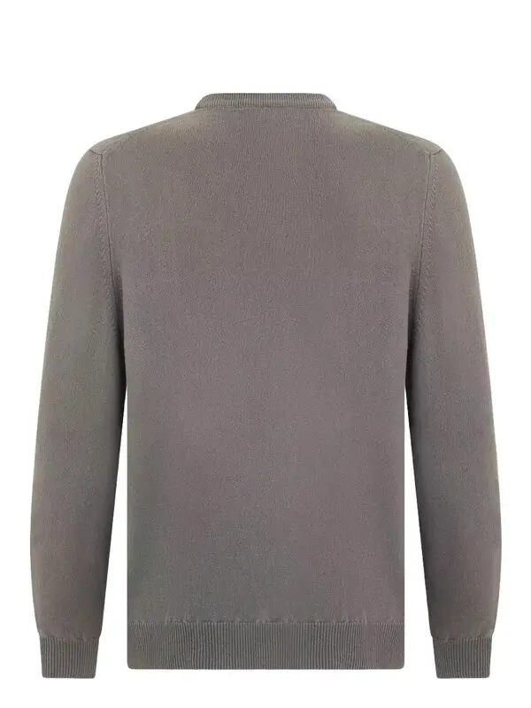 Fedeli Crew-neck Cashmere Sweater - Grey