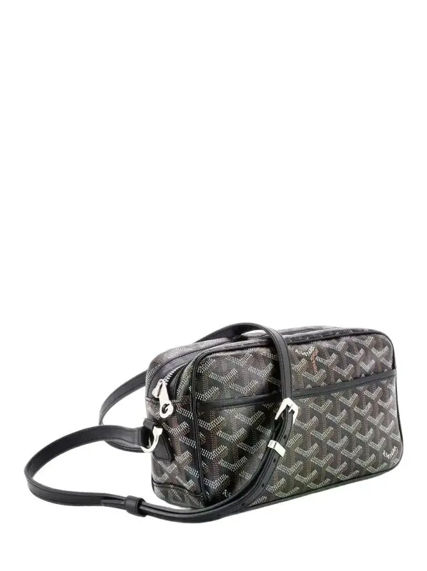 Goyard Cap Vert Bag Coated Canvas Crossbody Bag - Black