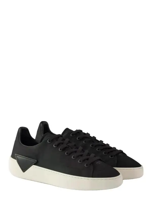 Prada Court Re-nylon Sneakers - Black