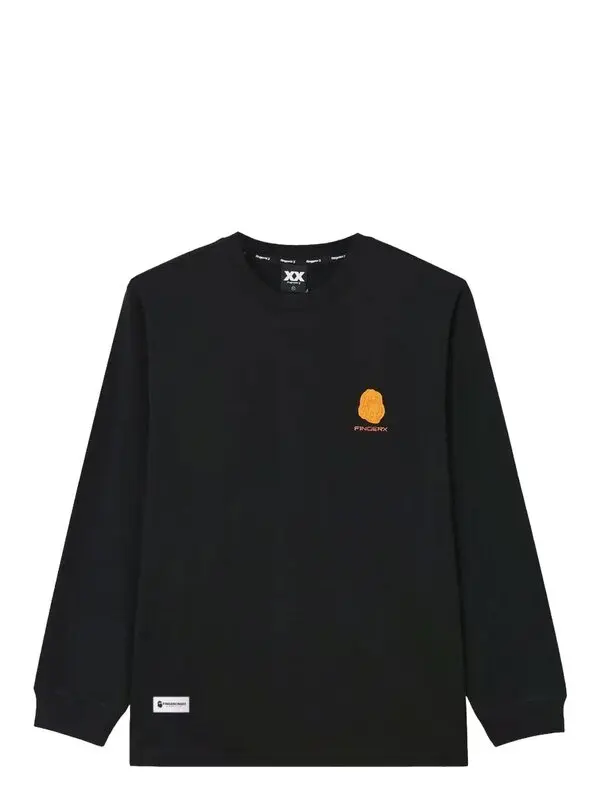 FINGERCROXX Logo-patch Sweater - Black