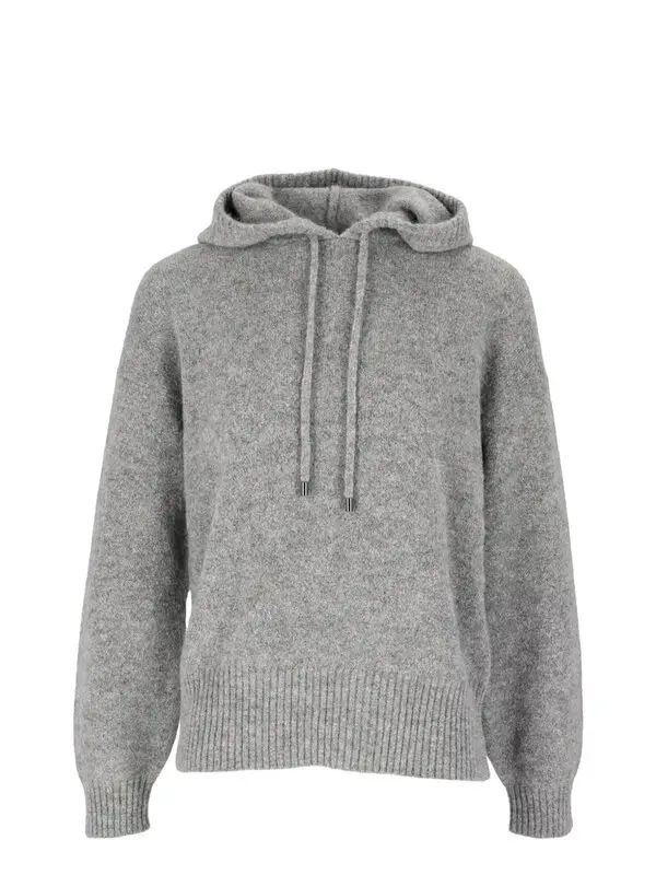 KANGRA Oversized Drawstring Hoodie - Grey