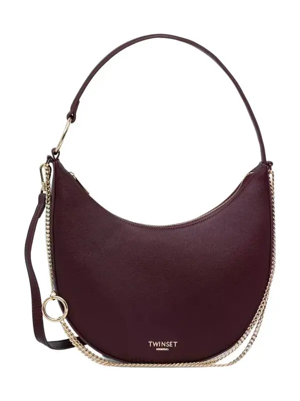TWINSET Chain-embellished Shoulder Bag - Red