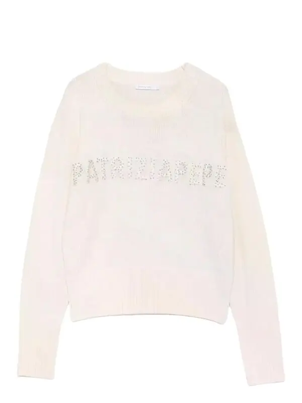 Patrizia Pepe Crew-neck Sweater - Neutrals