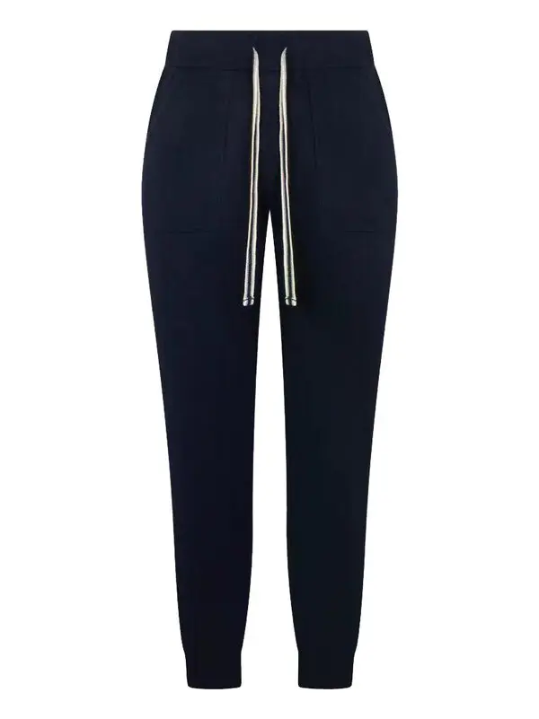 Fedeli Drawstring-waist Track Pants - Blue