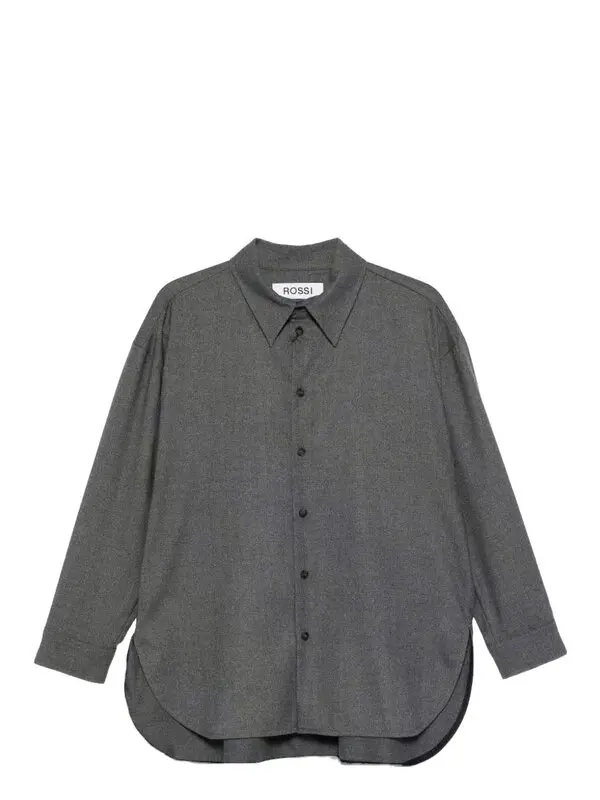 ROSSI Siyan Button-up Shirt - Grey