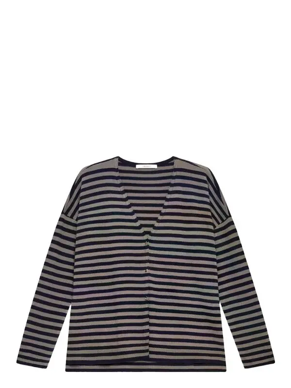 Malìparmi Striped Cardigan - Blue