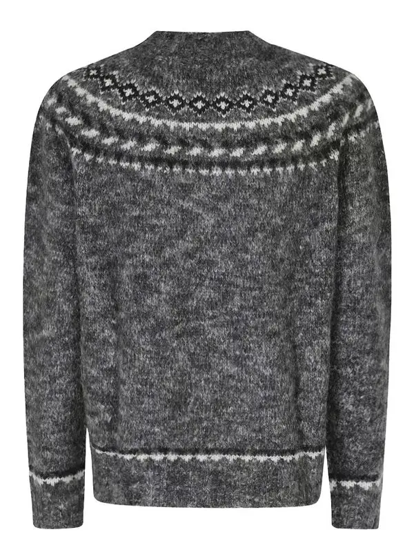 Seventy Fair Isle-knit Sweater - Grey