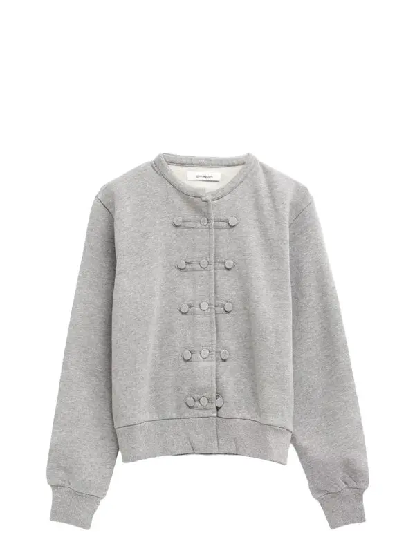 Gimaguas Nube Frog-fastening Sweatshirt - Grey