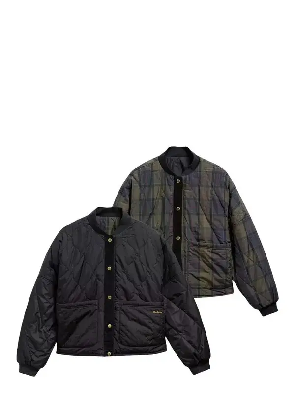 Barbour Quilted Reversible Jacket - Black