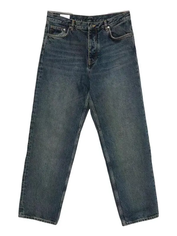 Off-White Logo-patch Jeans - Blue