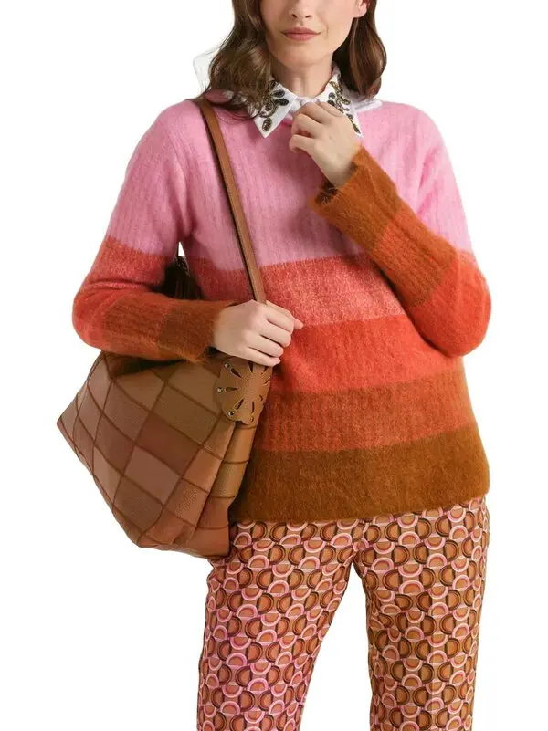 Malìparmi Winter Sunset Sweater - Brown