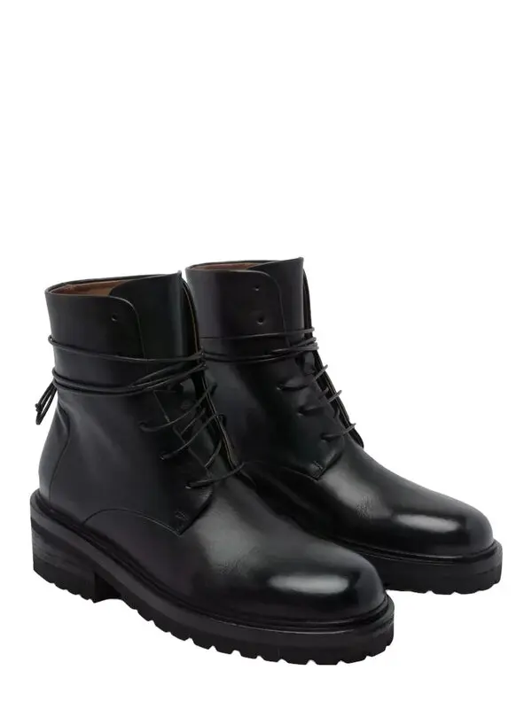 Marsèll Calzone Lace-up Boots - Black