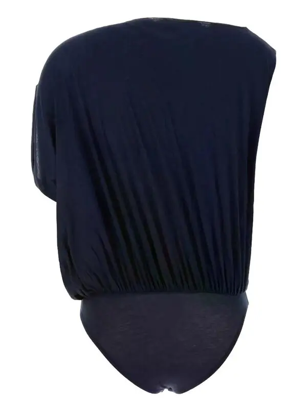 Gimaguas Nerida Draped Bodysuit - Blue