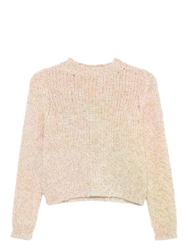 I BLUES Chunky-knit Long-sleeve Sweater - Brown