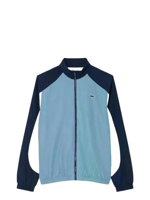 Lacoste Logo-appliqué Colour-block Tracksuit - Blue