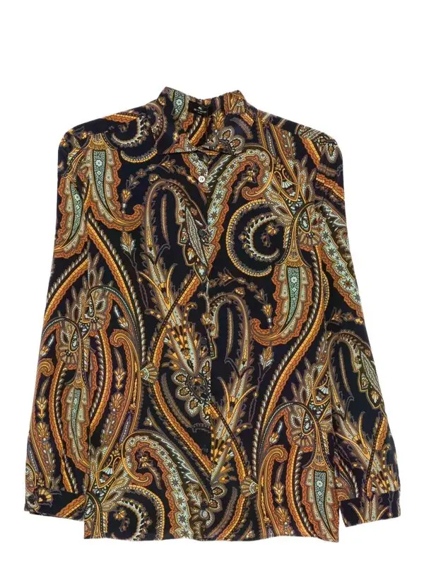 Etro Paisley-print Shirt - Blue