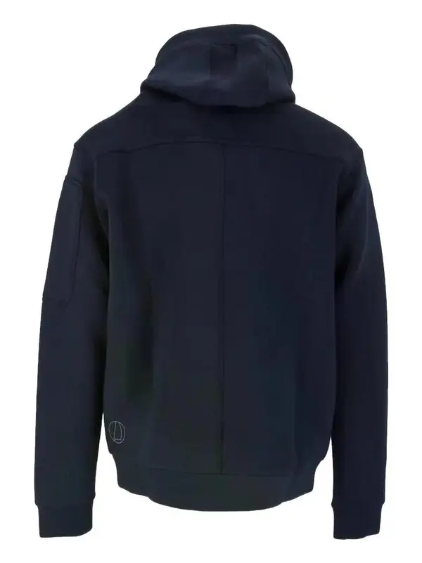 MURPHY&NYE Zip-up Rhump Hoodie - Blue
