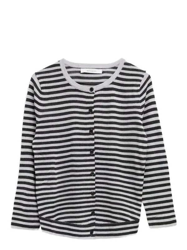 Gimaguas Magalie Striped Cardigan - Grey