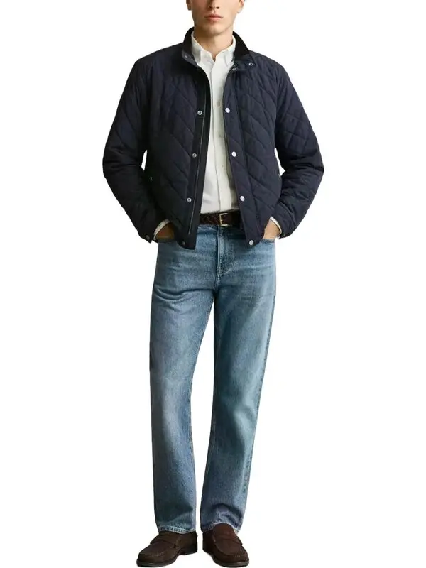 Gant Quilted Jacket - Blue