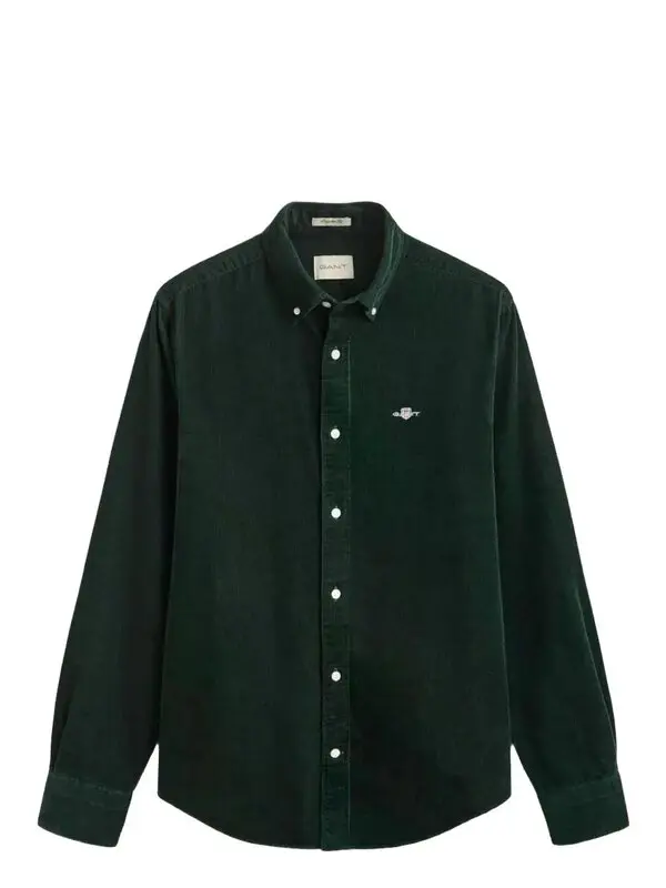 Gant Corduroy Button-down Shirt - Green