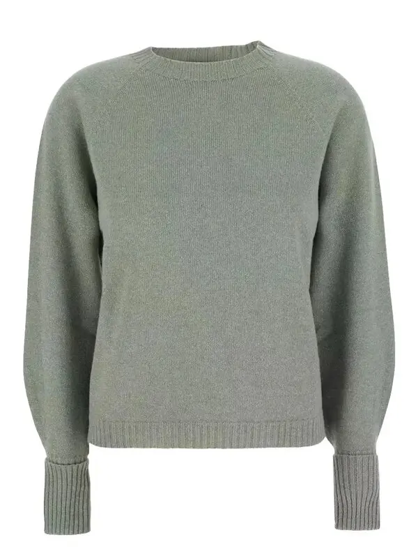 TWINSET Raglan-sleeve Wool Sweater - Green