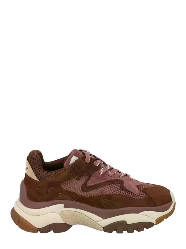 Ash Addict Panelled Sneakers - Brown
