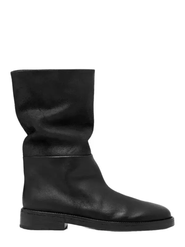 Marsèll Tubetto Leather Boots - Black