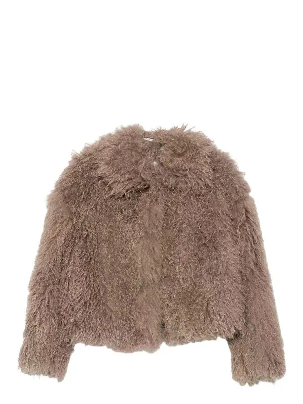 Tagliatore Faux-fur Jacket - Neutrals