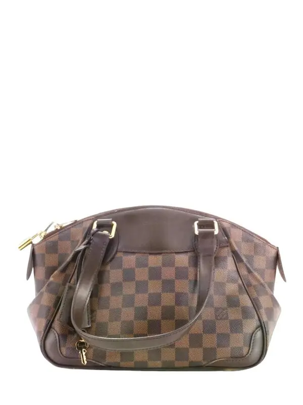 LOUIS VUITTON Verona Handbag Damier Pm Shoulder Bag - Brown