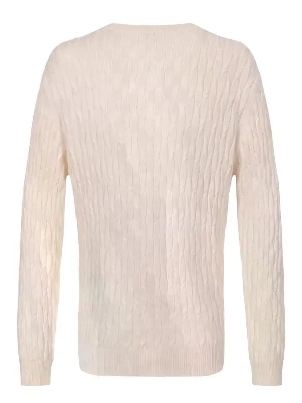 BOSS Cable-knit Sweater - Neutrals