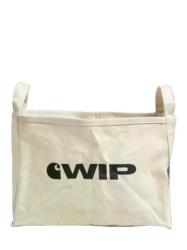 Carhartt Work In Progress Logo-print Canvas Storage Bag - Neutrals