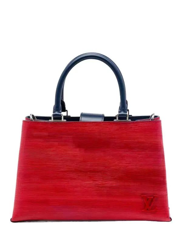 LOUIS VUITTON 2018 Epi Kleber Pm Satchel - Red