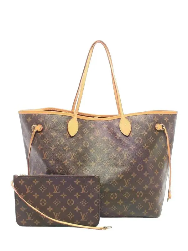 LOUIS VUITTON 2013 Neverfull Gm Monogram Tote Bag - Brown