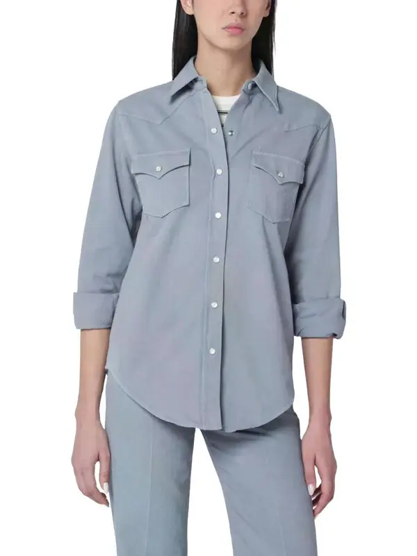 A.p.c. Western Shirt - Blue