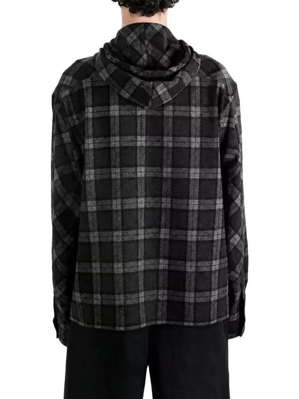 ROA Logger Hooded Shirt - Black