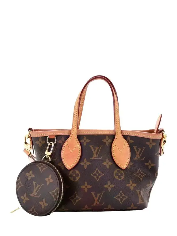 LOUIS VUITTON Neverfull Nm Monogram Canvas Bb Tote Bag - Brown