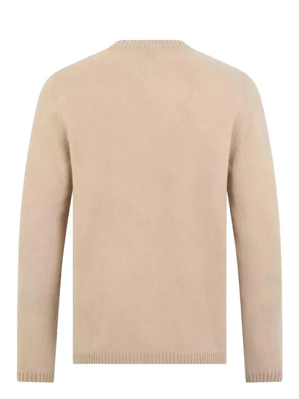 Fedeli Round-neck Cashmere Sweater - Neutrals