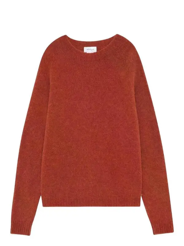 OTTOD'AME Brushed Raglan-sleeve Knit - Orange