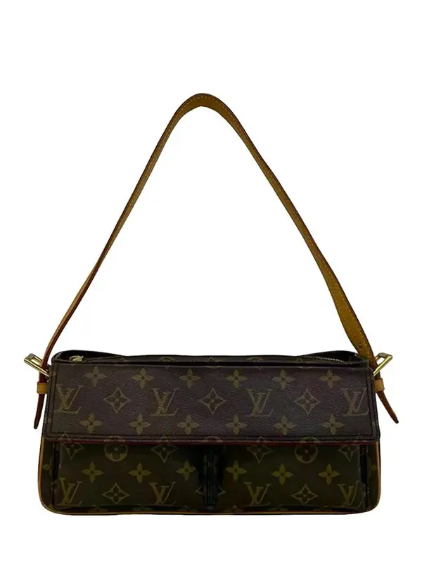 LOUIS VUITTON 2005 Monogram Viva Cite Mm Shoulder Bag - Brown