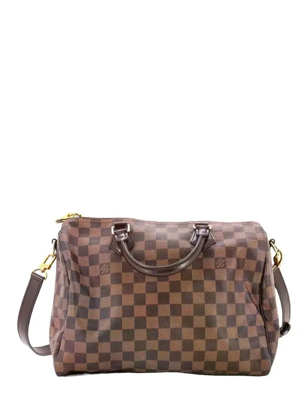 LOUIS VUITTON Speedy Bandouliere Bag Damier 30 Shoulder Bag - Brown
