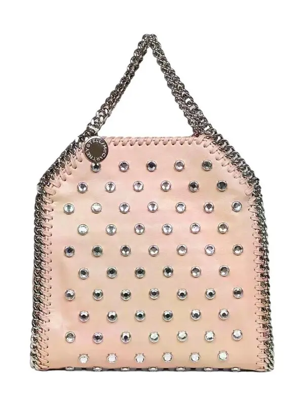 Stella McCartney Falabella Crystal-embellished Tote Bag - Pink