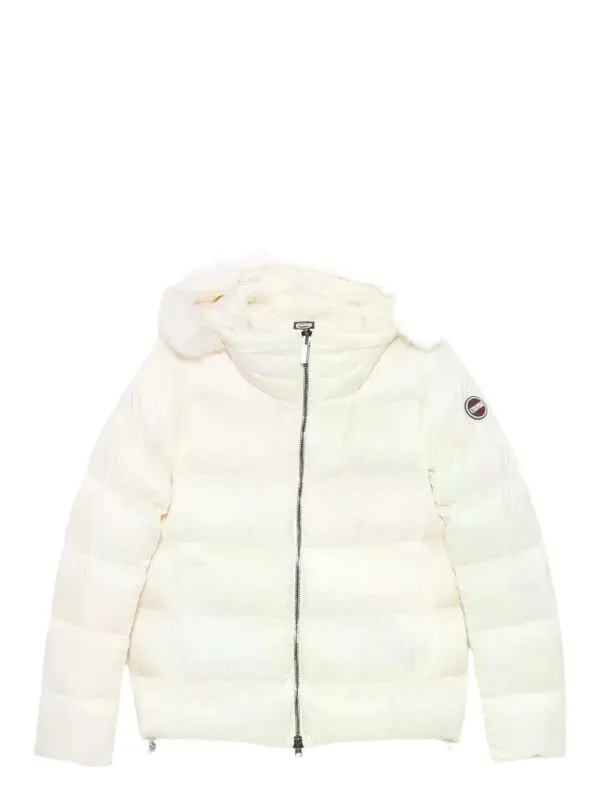 COLMAR Logo-patch Padded Jacket - White
