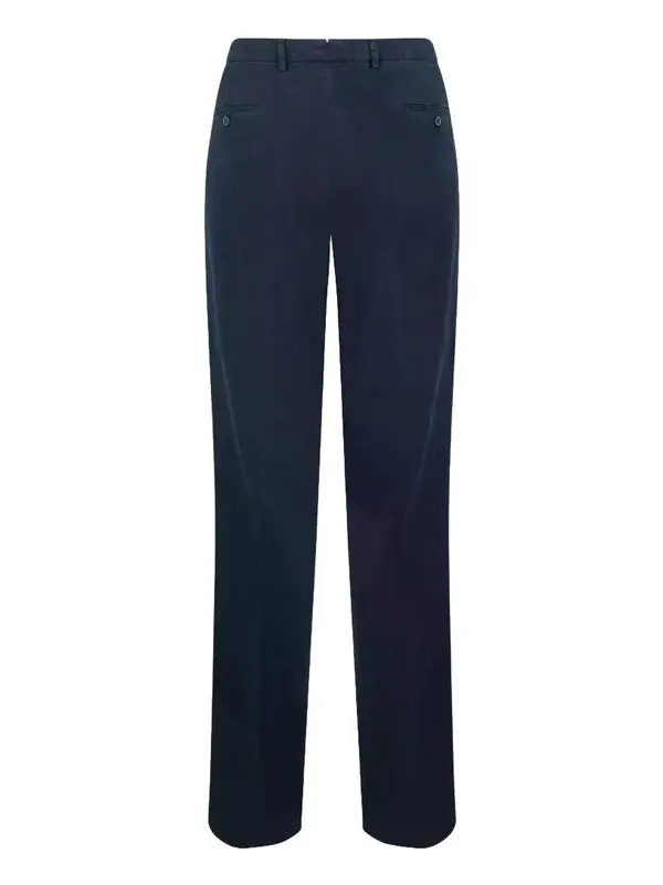 Fedeli Straight-leg Trousers - Blue