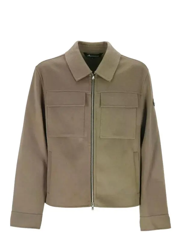 Moose Knuckles Zip-up Flap-pocket Jacket - Neutrals