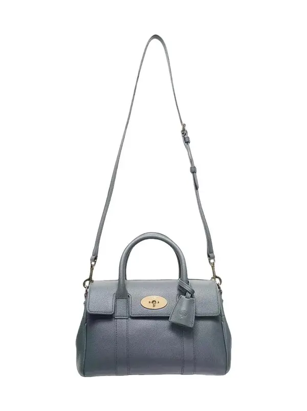 Mulberry Bayswater Leather Tote Bag - Grey