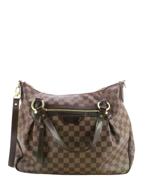 LOUIS VUITTON Evora Handbag Damier Mm Satchel - Brown